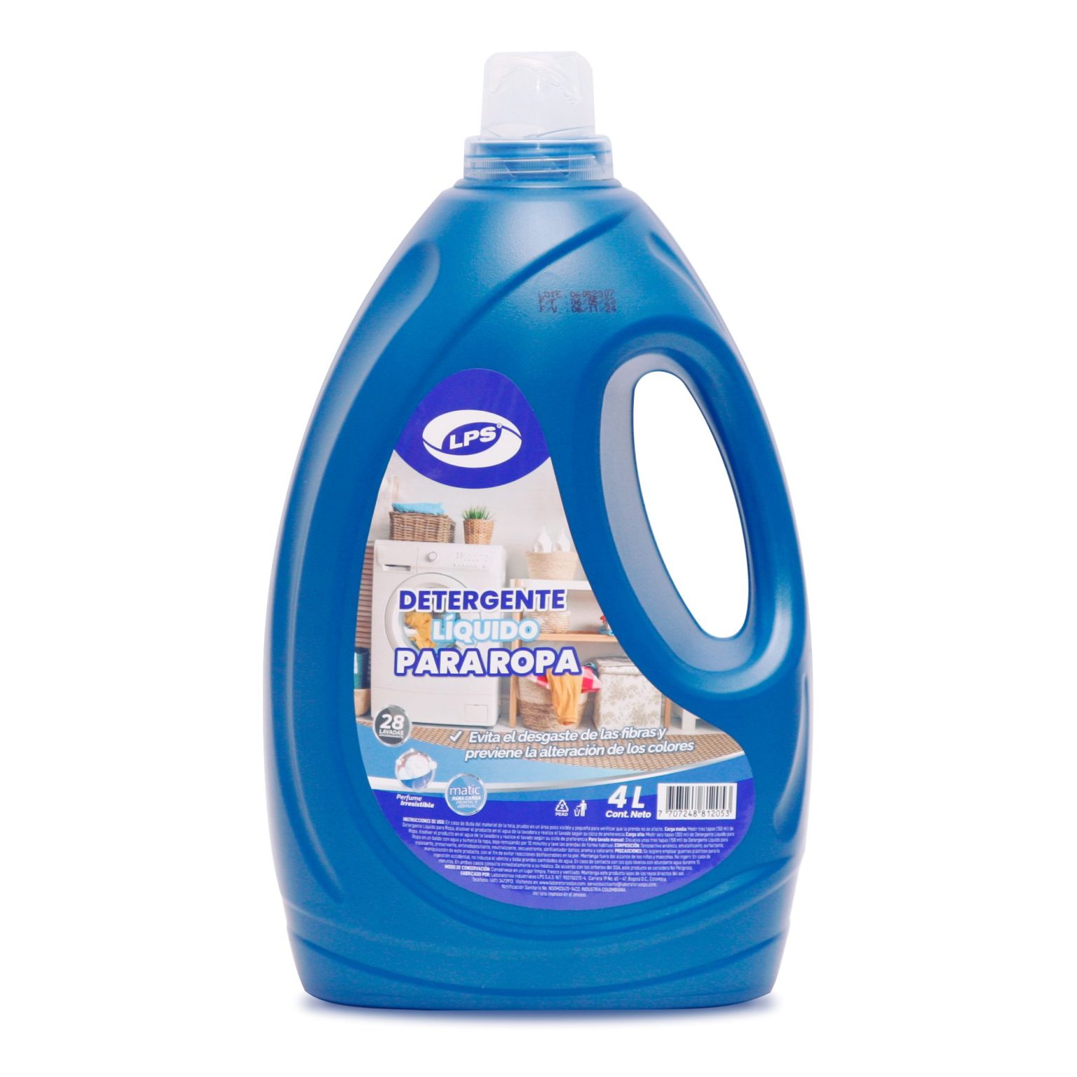 Detergente Líquido para Ropa 4L - LPS